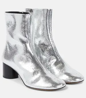 Metallic Booties
