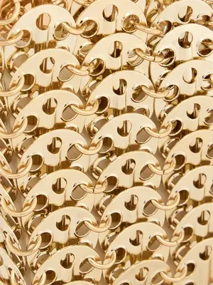 Rabanne 1969 Nano Shoulder Bag - Light Gold