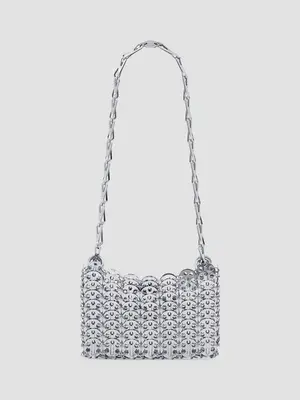 Rabanne Rabanne 1969 Nano Shoulder Bag Silver