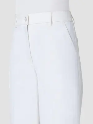 Akris Chiara High-rise Stretch Wide Jeans