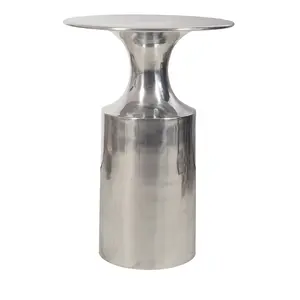 MOE'S HOME COLLECTION Rassa Accent Table - Silver