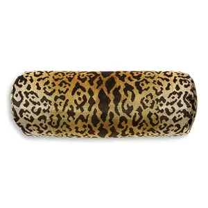 SCALAMANDRE Leopardo Bolster Decorative Pillow, 21 X 7 - Multi