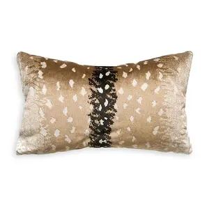 SCALAMANDRE Antelope Lumbar Pillow Fawn