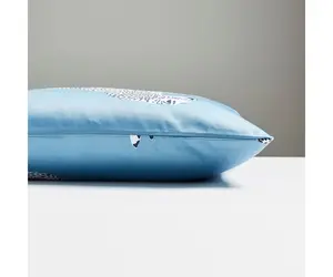 SCALAMANDRE Leaping Cheetah Lumbar Decorative Pillow, 22 X 14 - Cloud Nine