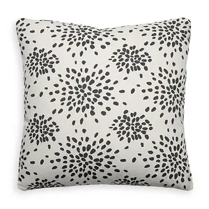 SCALAMANDRE Fireworks Pillow - Black/white