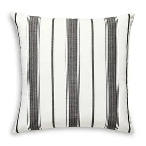 SCALAMANDRE Sconset Outdoor Decorative Pillow, 22 X 22 - Gray