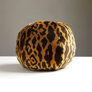 SCALAMANDRE Leopardo Sphere Decorative Pillow, 12 - Multi