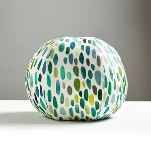 SCALAMANDRE Jamboree Sphere Decorative Pillow, 12 - Grasshopper