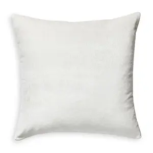 SCALAMANDRE Bay Velvet Outdoor Pillow Oyster
