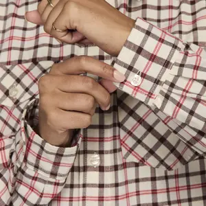 Nike Sb Long-sleeve Flannel Skate Button-up Shirt