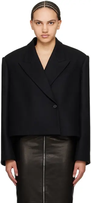 Khaite KHAITE Black Raymond Blazer 200 Black