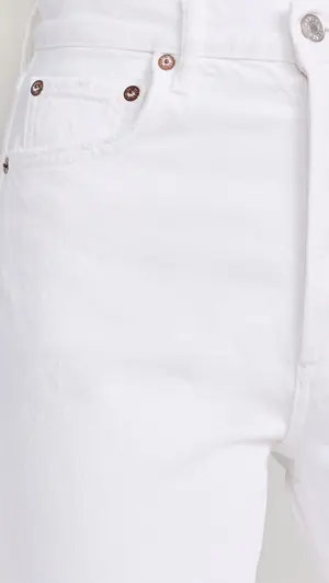 AGOLDE 90s Pinch Waist Jeans - Marshmallow
