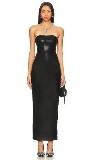 Superdown Alexandra Faux Leather Dress