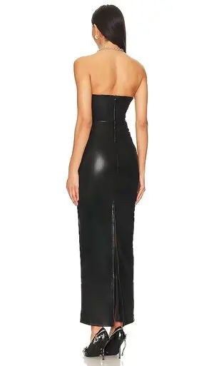 Superdown Alexandra Faux Leather Dress