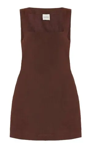 Posse Alice Linen Mini Dress
