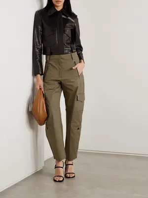Proenza Schouler Jackson Cotton-blend Twill Tapered Cargo Pants