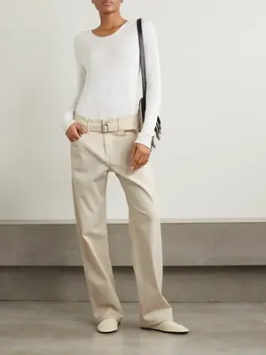 Proenza Schouler Ellsworth High-rise Straight-leg Jeans