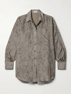 Brunello Cucinelli Floral Tops
