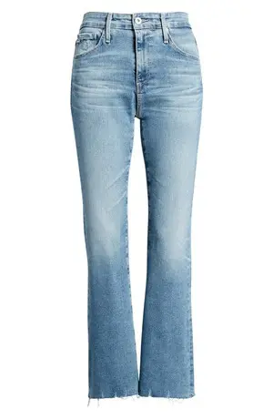 Ag Farrah High Waist Crop Bootcut Jeans