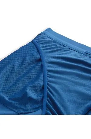 Nike Energy Stride Dri-fit Running Shorts - Court Blue/ Safety Orange