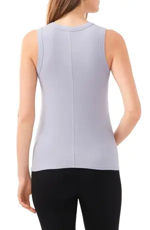 Halogen Fitted Ribbed Tank Top