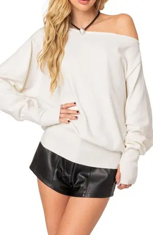 Women's Oversized Drop Shoulder Sweaters