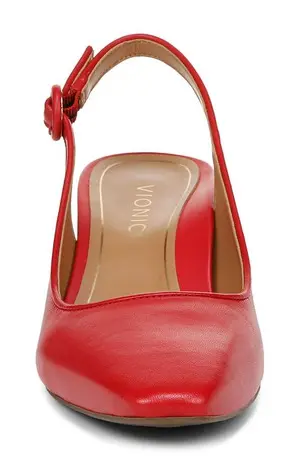 Vionic Perris Slingback Pump - Red