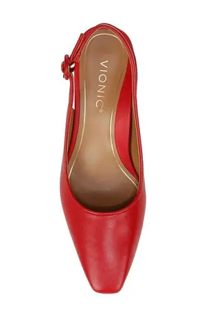 Vionic Perris Slingback Pump - Red