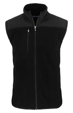 Cutter & Buck Cascade Fleece Vest - Black