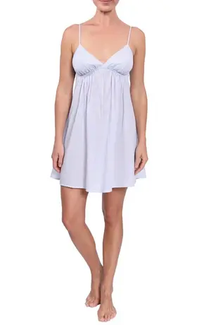 EVERYDAY RITUAL Babydoll Chemise Blue Whisper