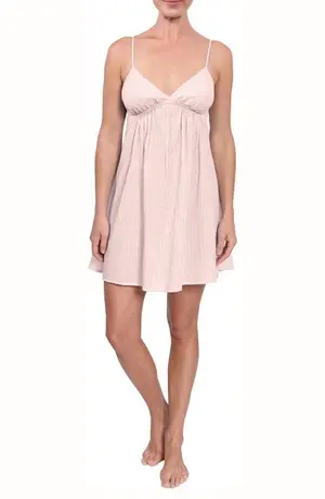 EVERYDAY RITUAL Babydoll Chemise - Wheat