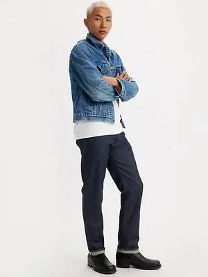 LEVI'S 511 Slim Selvedge Jeans 29x32 Dark Rinse Selvedge