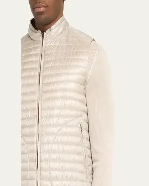 Herno Nylon Ultralight Reversible Bicolor Vest