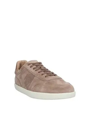 TOD'S Leather Sneakers - Light Brown