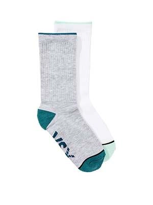 Victoria's Secret Vsx 2-pack Crew Socks - Black