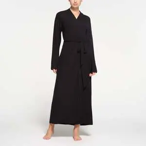 SKIMS Soft Lounge Long Robe - Onyx