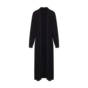 SKIMS Long Robe | Black | | Soft Lounge - Onyx