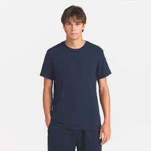 SKIMS Classic T Shirt | Deep Neutral | | Cotton - Navy