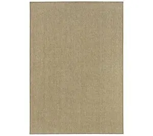 VERANDA LIVING I/o Sand-tan Faux Seagrass 7'10' X10'10' Rug - One-color