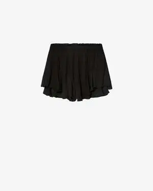 MARANT ETOILE Sornel Printed Shorts - Black