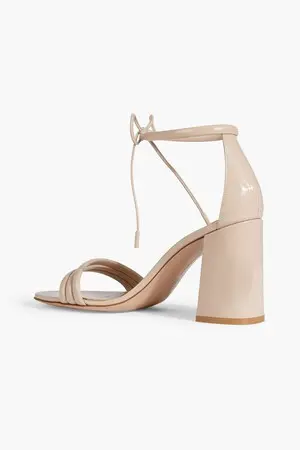 GIANVITO ROSSI Sydney 85 Patent-leather Sandals