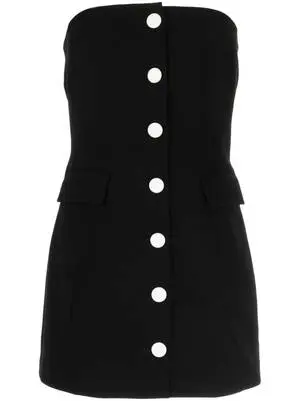 KIMHEKIM Strapless Wool-blend Minidress