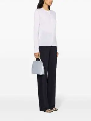 Fabiana Filippi Exposed-seam Fine Wool Cardigan
