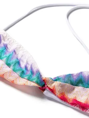Missoni Zigzag Bandeau Bikini Set