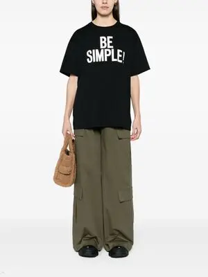 Moschino Slogan-print Organic-cotton T-shirt