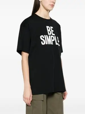 Moschino Slogan-print Organic-cotton T-shirt