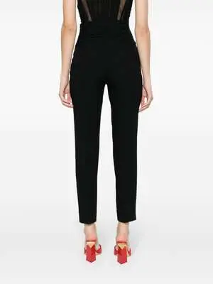 Moschino Heart Cut-out Tailored Trousers