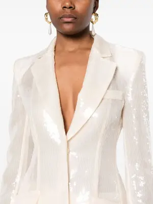 Alberta Ferretti Sequin Blazer
