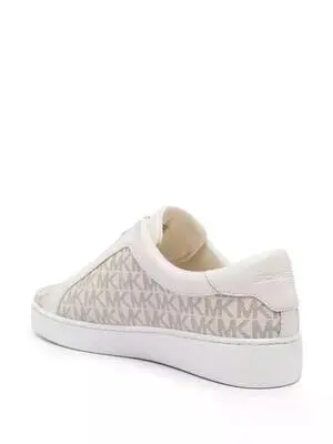 Michael Kors Keaton Logo-print Sneakers - Neutrals