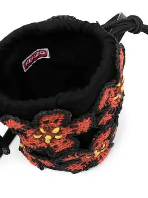 Kenzo Boke-flower Crochet Bucket Bag